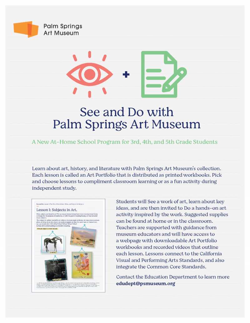 School Programs | Palm Springs Art Museum