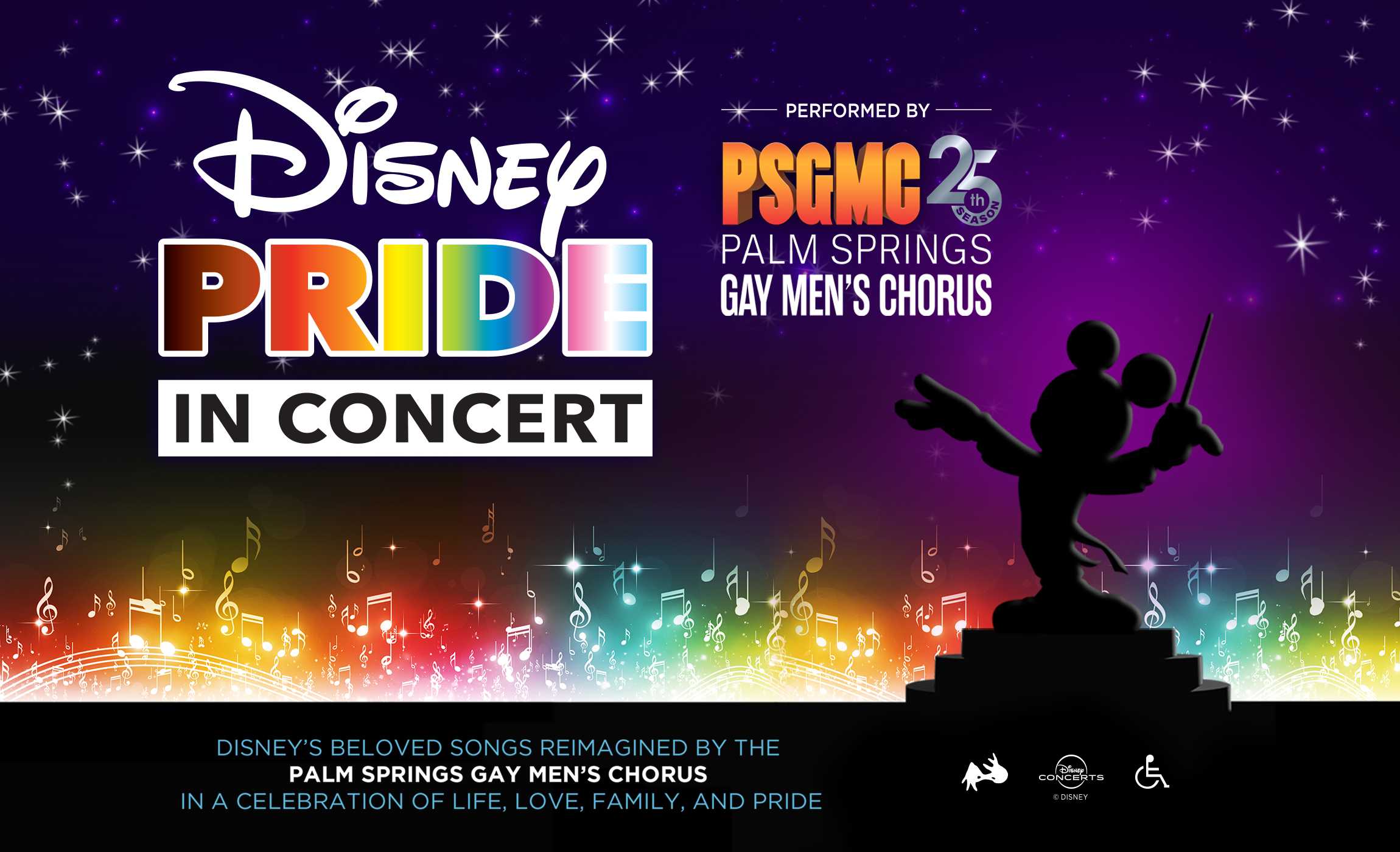 Palm Springs Gay Men's Chorus: Disney Pride In Concert | Palm Springs ...